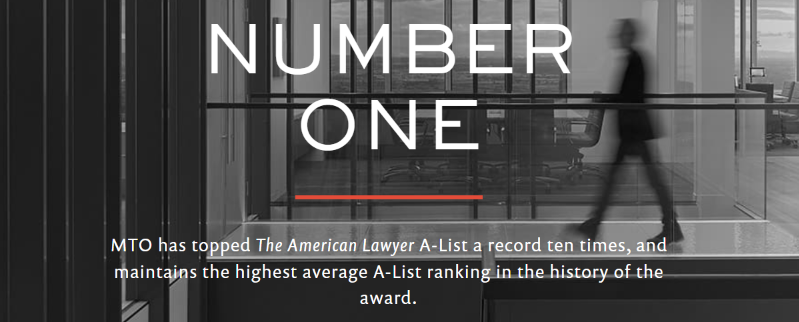 Who Made The AmLaw Law Firm A List?