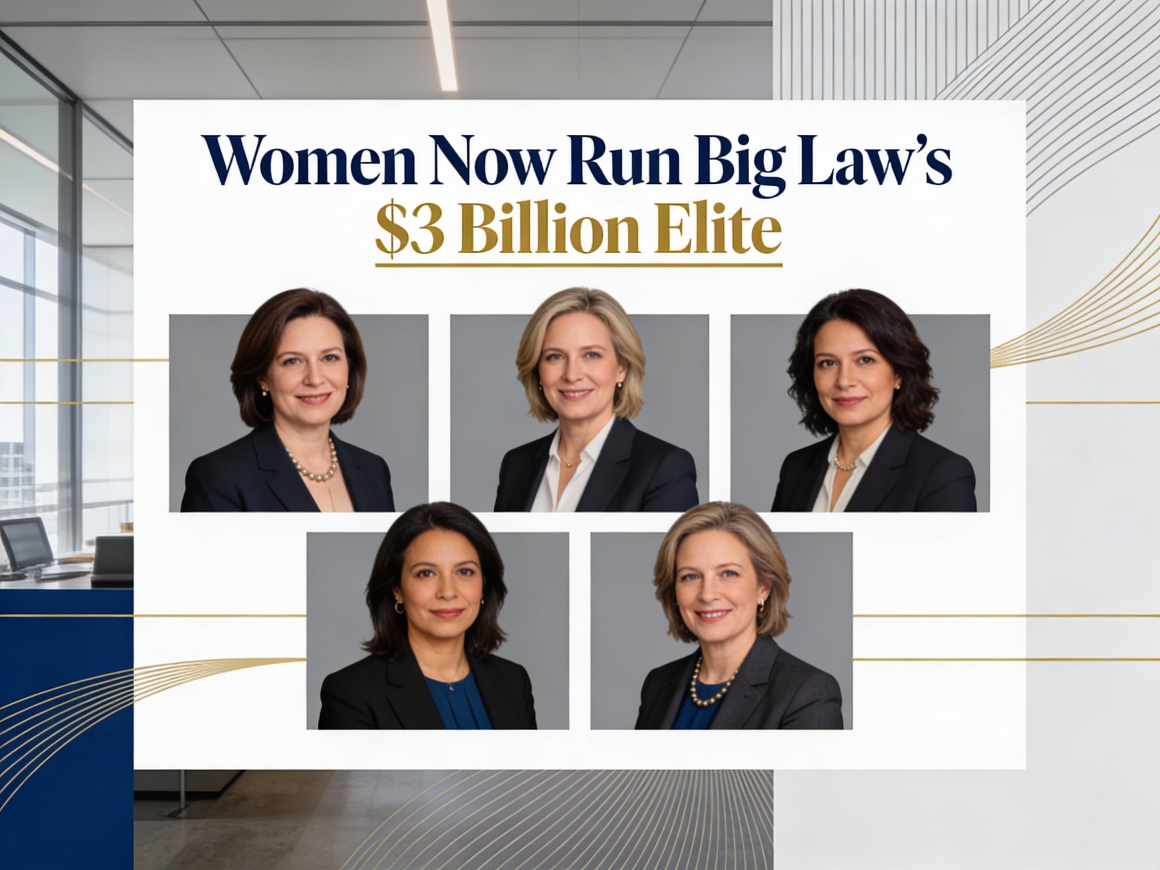 Women Now run Big Law’s $3 Billion Elite