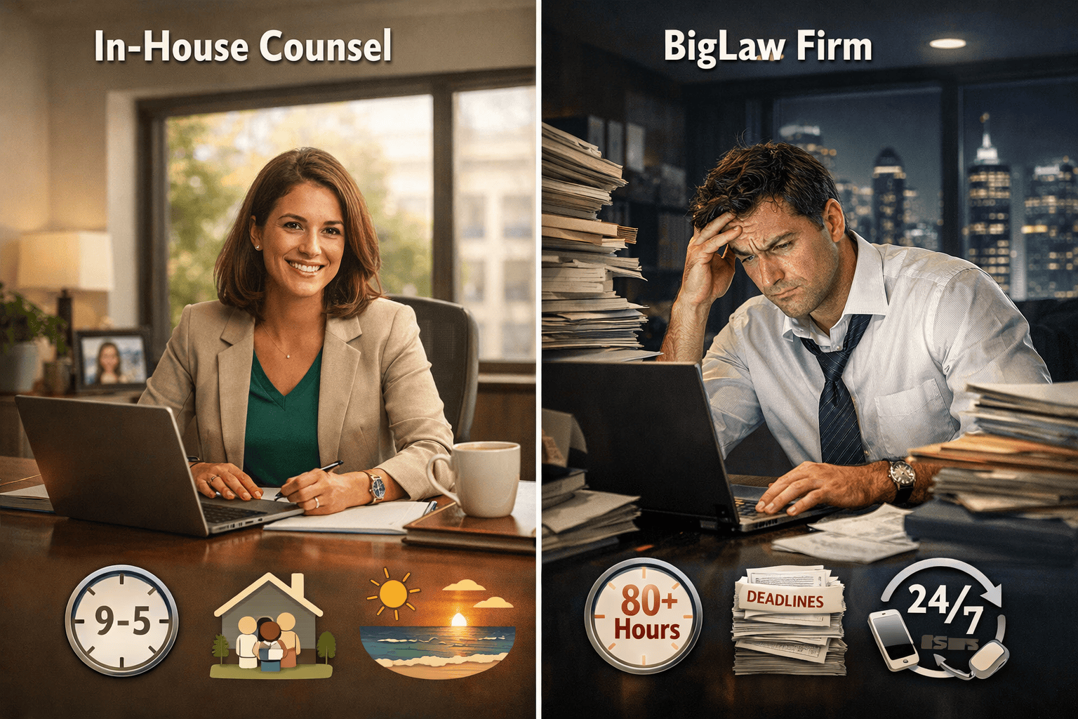 BigLaw vs In-House Counsel Salaries 2026: The $75K Gap Driving Legal ...